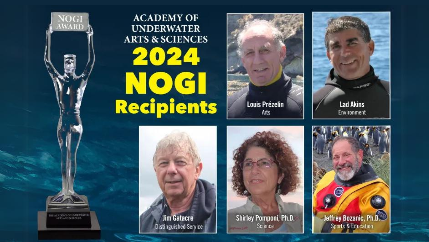 Leading by Example: NAUI’s Finest, Bozanic, Akins, and Gatacre, Receive ...